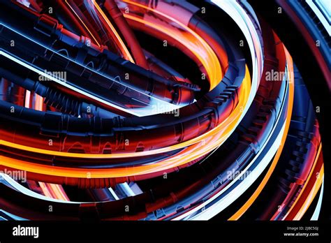 3d Illustration Of A Red And Blue Torus Fantastic Cellsimple