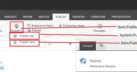 Sitecore Knowledge Transfer Adding Publish Item To The Contextual Menu
