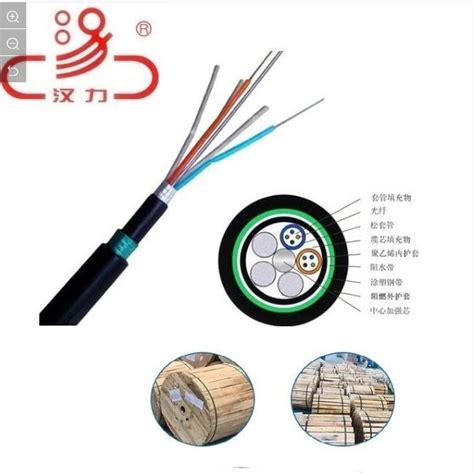 Stranded Loose Tube Multicore Fibre Optic Data Cable Fibre Optic Data