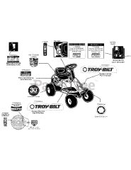 TB 30 R (13CC26JD011) - Troy-Bilt 30" Rear-Engine Riding Mower (2014) Parts Lookup with Diagrams ...