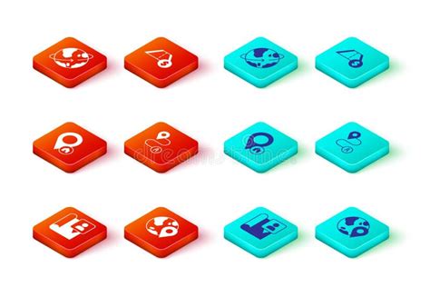 Set Folded Map With Location Marker Location The Globe House Route