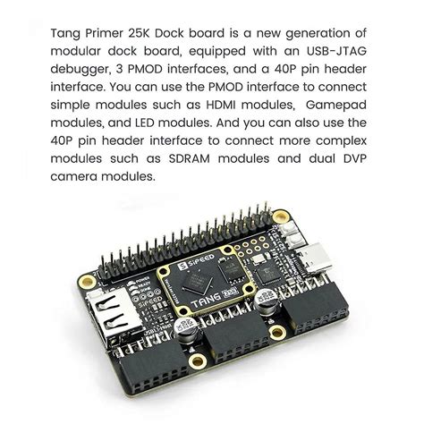 Tang Primer 25k Gowin Gw5a Riscv Fpga Development Board Pmod Sdram Fruugo Uk