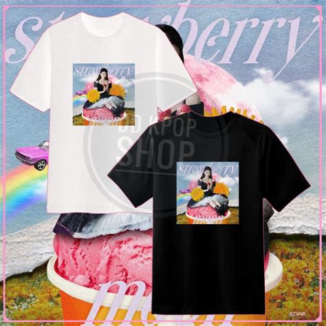 ดีมาก เสื้อยืด ไอยู Iu Kpop เสื้อ Strawberry Moons 5xl Shopee Thailand