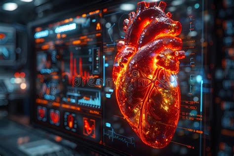 Advanced Medical Technology Visualization Of Human Heart For Healthcare Education And Research
