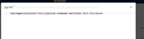 Qa Virus Message From Mcafee Webgateway Overwrites Text In Texteditor