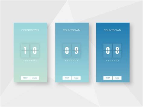 Daily UI Challenge Countdown Timer Countdown Timer Countdown Timer