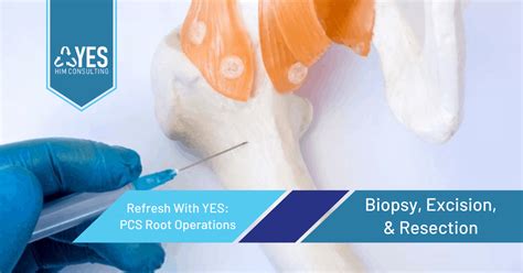 course explains excision vs resection and pcs codes for biopsies