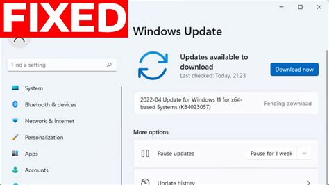 How To Fix Windows Updates Not Downloading And Stuck On Pending Youtube