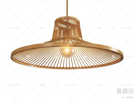 【竹编吊灯3d模型】 中式东南亚民族风vr新中式自然风日式有灯光有贴图max2016竹编吊灯3d模型下载 Id1308446 免费3dmax模型库 青模3d模型网
