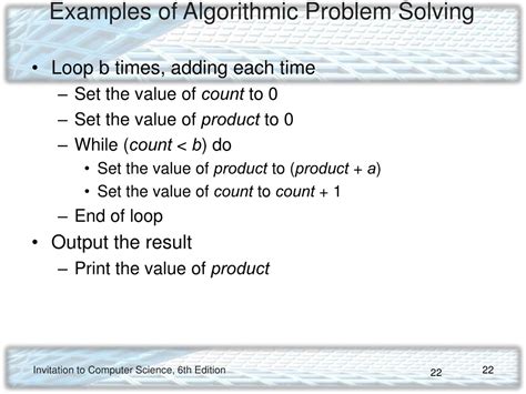 ppt algorithmic problem solving pseudocode fundamentals powerpoint