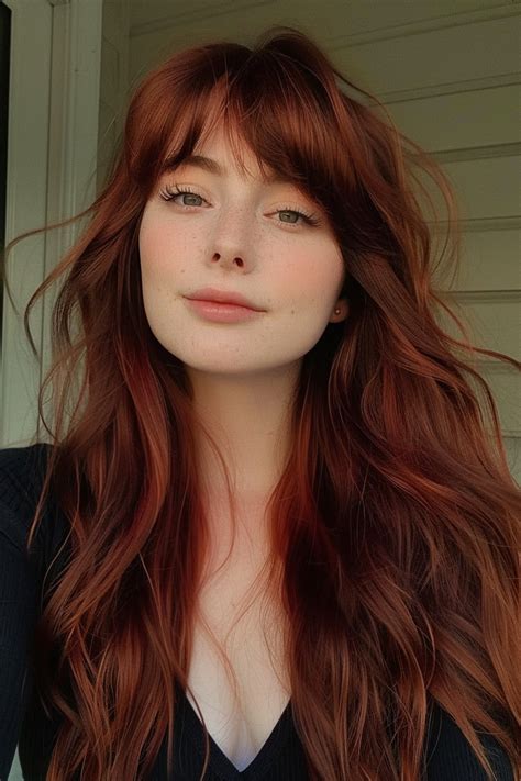 45 Stunning Examples Of Long Hair With Bangs Laylashine