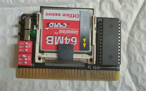 Xt Cf Mini Bootable 8 Bit Isa Cf Card Interface Xt Ide Prutser