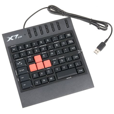 Клавиатура A4Tech X7-G100 Black gaming USB купить | Elmir - цена ...