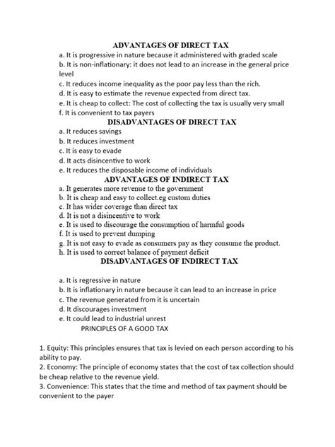 Wk 3and4 Ecs 203 Notes Pdf Taxes Tax Incidence