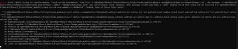 unable to resolve module ` abs` · issue 1007 · software mansion react