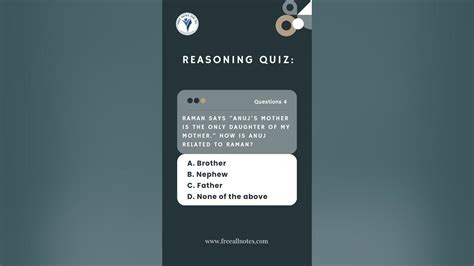 4 Of 20 Reasoning Quiz Programmingquiz Mcqcomputer Freenotes Winner Shorts Coding