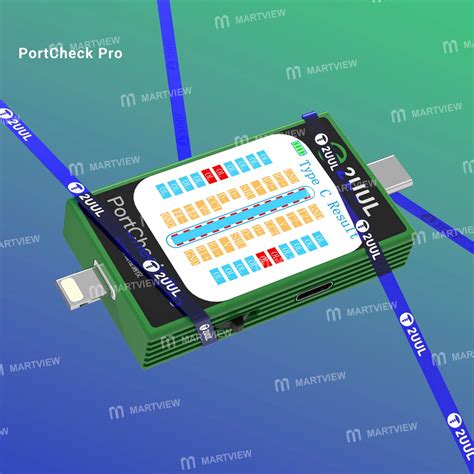 2uul Pw31 Portcheck Pro 5v 2a Type C Lighting Interface Automatic Tail Plug Detector Martview