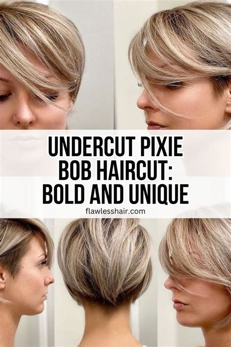 60 Pixie Bob Haircut Ideas To Rock In 2025 Undercut Bob Haircut