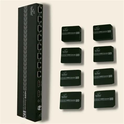 HDMI Splitter 1x8 Over Cat 5e Cat6 50m With IR POC Loop Out At Rs 84700 High Definition