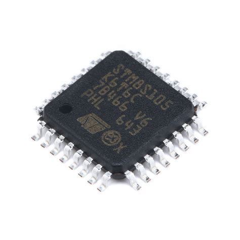 St Chip Stm8s105k6t6c Lqfp 32 8 Bit Microcontroller Stm8 Satistronics