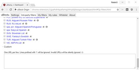 How To Whitelist A Website Using Ublock Via Facebook Holosercomics