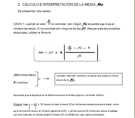 PUBLICACIONES ESTADÍSTICA GRADO DATOS AGRUPADOS EN INTERVALOS