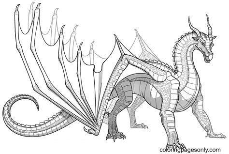 50 Wings Of Fire Coloring Pages Free Printable Pdf And Online Coloring