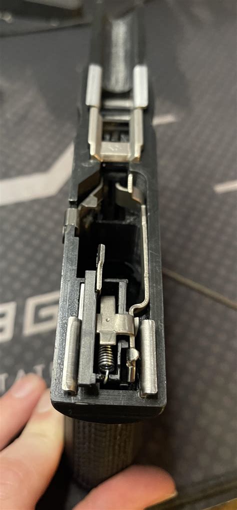 any indication as to why the trigger wont reset r fosscad
