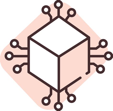 Blockchain Blocks Icon Vector On White Background Vector Art At Vecteezy