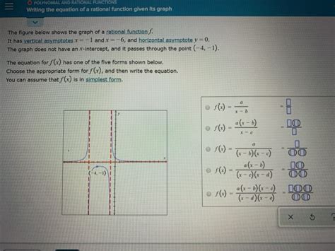 Solved O Polynomial And Rational Functions Writing The