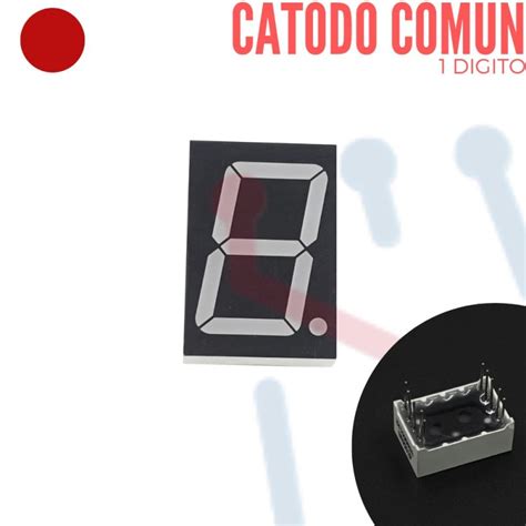 Display Cátodo Común 1 Digito 056