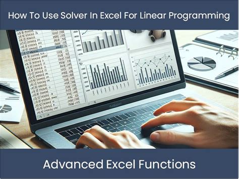 Excel Tutorial How To Use Solver In Excel For Linear Programming