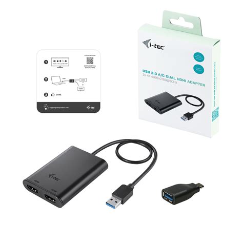 I Tec Usb Usb C Dual K Hdmi Video Adapter In Distributor Wholesale Stock For Resellers
