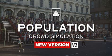Population Human Crowd Simulation Superhive Formerly Blender Market