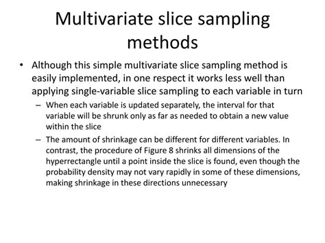 Ppt Slice Sampling Powerpoint Presentation Free Download Id2306467