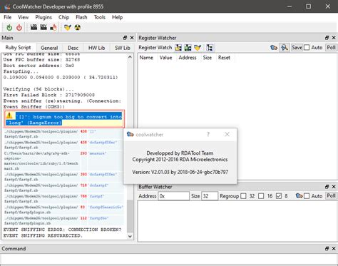 Burn Firmware Fails Bignum Too Big To Convert Into Long With Csdtk42