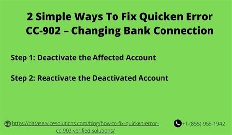 How To Fix Quicken Error Cc 902
