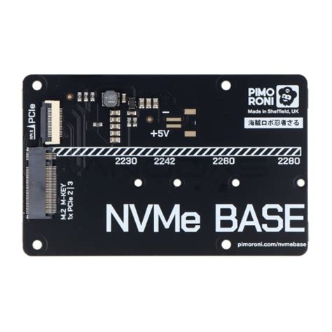 Nvme Base Išplėtimo Plokštė Skirta Raspberry Pi 5 Pimoroni Pim699