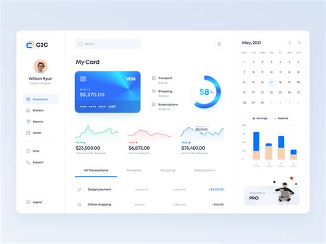 Wallet Dashboard Design On Behance