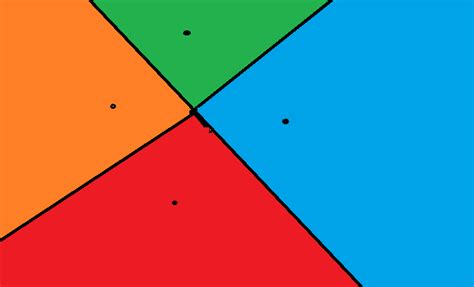 Geometry How Are Voronoi Polygons Drawn Mathematics Stack Exchange