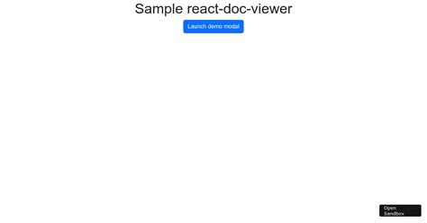 Cyntlerreact Doc Viewer Examples Codesandbox