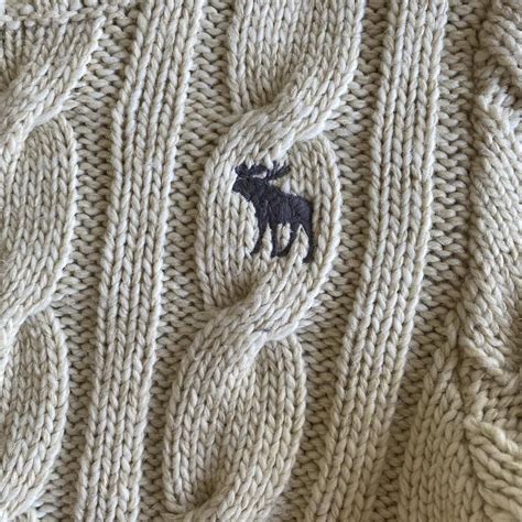 Cable Knit Sweater From Abercrombie And Fitch In The Depop