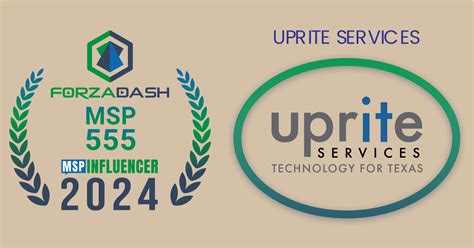Forzadash Msp Influencer 2024 Msp 555 Uprite Services Msp Influencer