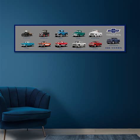 second story collection chevy truck 100 panoramic generation framed on
