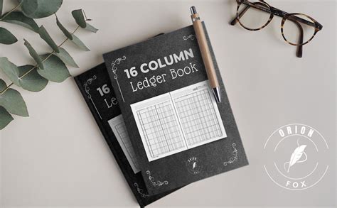 16 Column Ledger Book Navigating Financial Depths With The