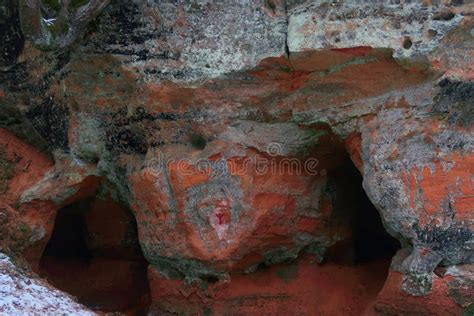 Karst Caves Formed By Dissolving Rocks With Water Stock Image Image
