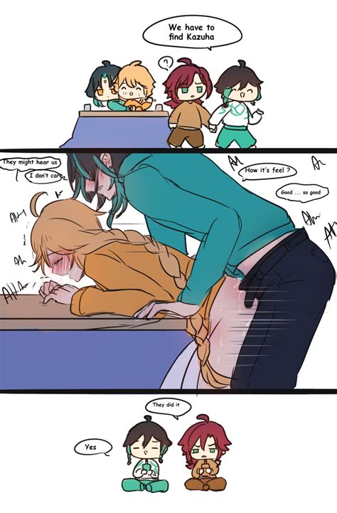 Rule 34 4boys Aether Genshin Impact Anal Blush Blushing Carroto6000