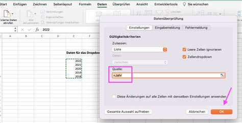 Dropdown Liste In Excel Schritt Für Schritt Erklärt Mint First