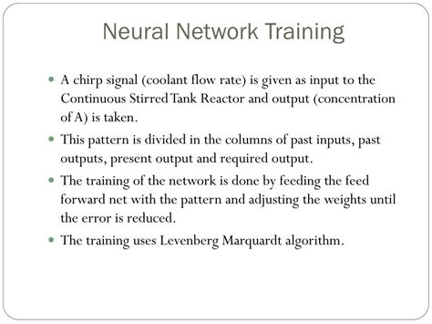 Ppt Wavelet Neural Control Of Cascaded Continuous Stirred Tank