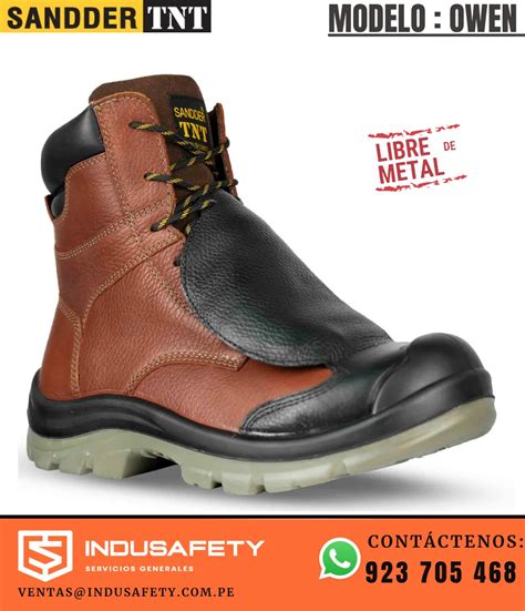 Botín Con Protección Metatarsal Ss51d 606a M Sandder